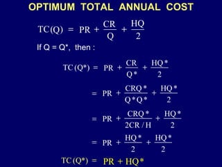 Fixed order size system | PPT