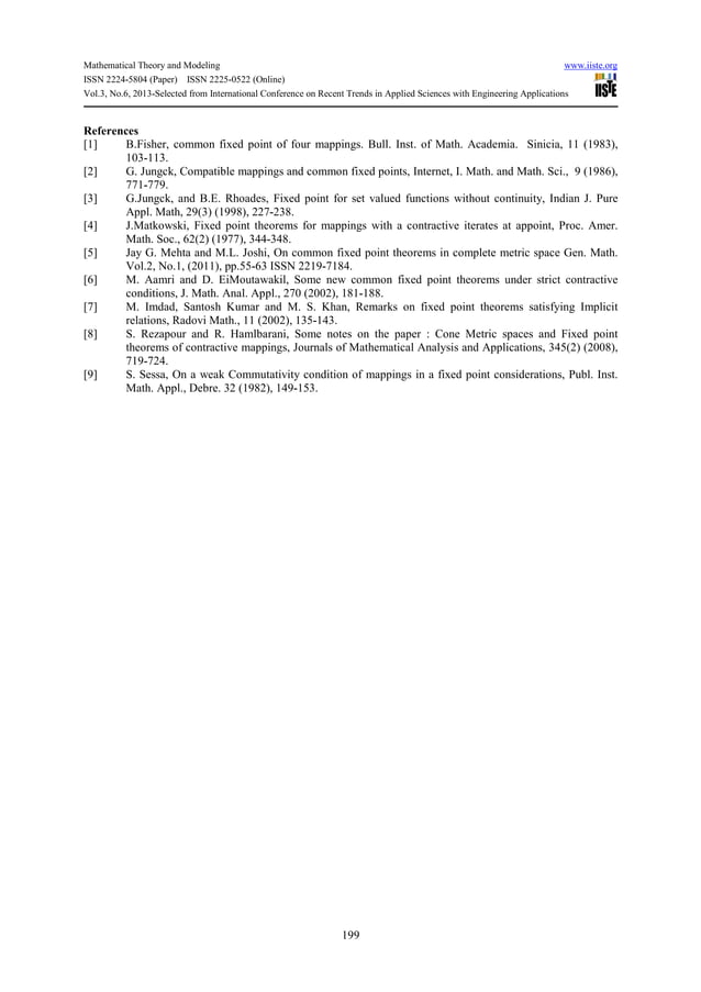 Fixed Point And Common Fixed Point Theorems In Complete Metric Spaces Pdf