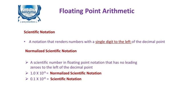 Fixed point and Floating Point Arithmetic.pptx