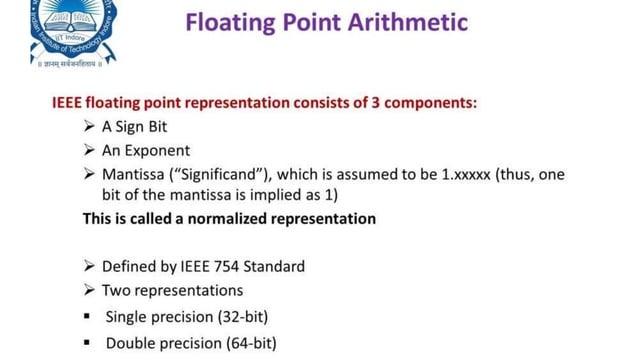 Fixed point and Floating Point Arithmetic.pptx