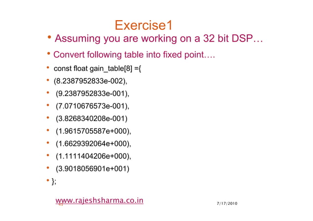 Fixed Point Conversion | PDF | Computing | Technology & Computing