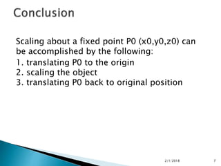Fixed point scaling | PPTX