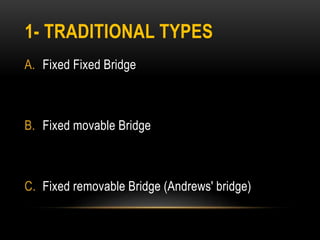 Fixed prosthodontic | PPSX