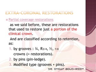 Fixed prosthodontics lesson 4 | PPSX