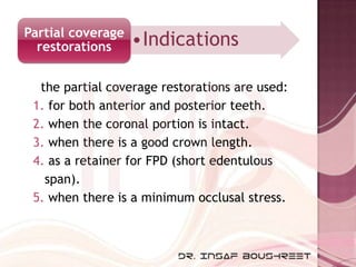 Fixed prosthodontics lesson 4 | PPSX