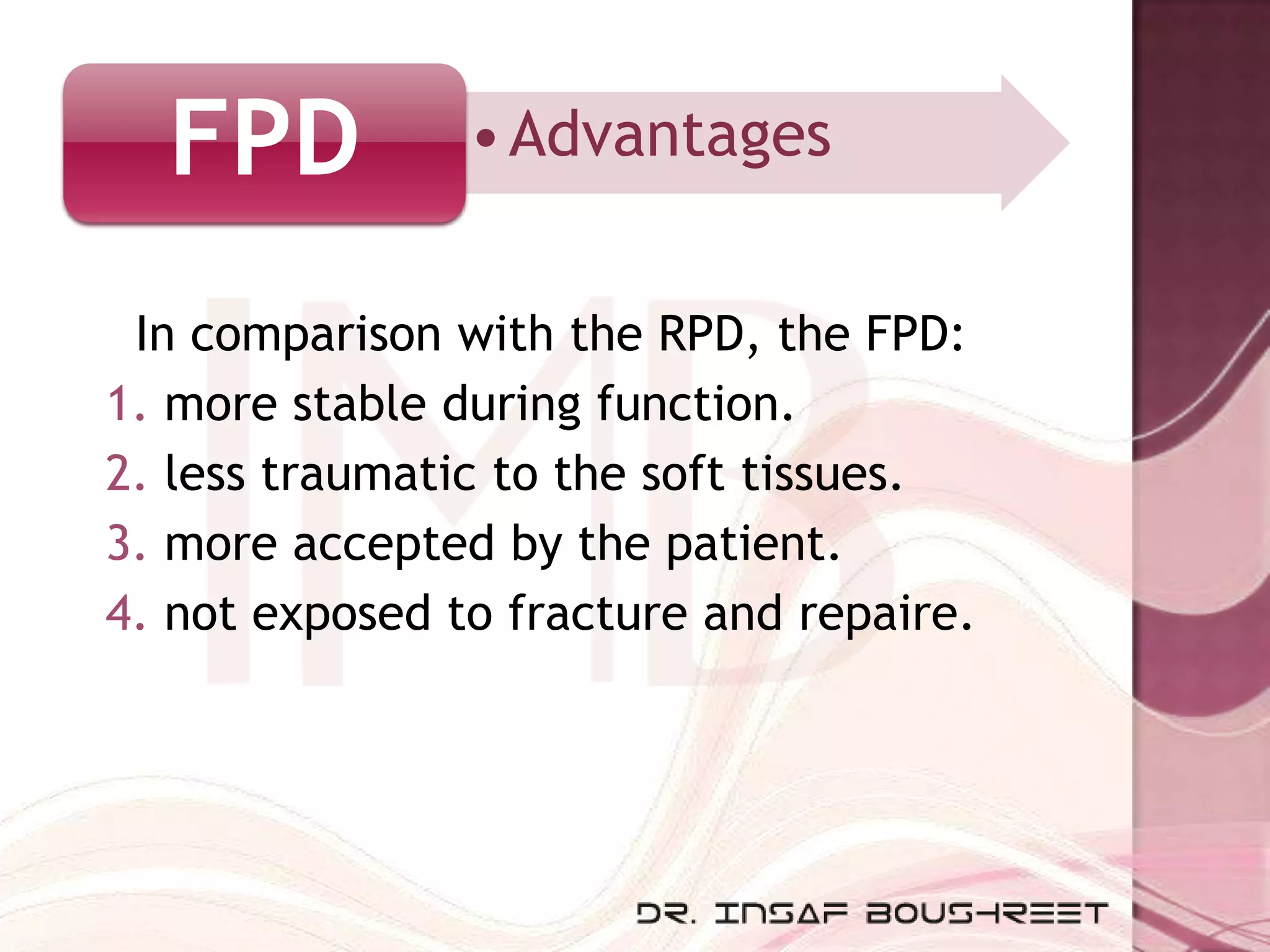Fixed prosthodontics lesson 7 | PPSX