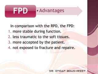 Fixed prosthodontics lesson 7 | PPSX