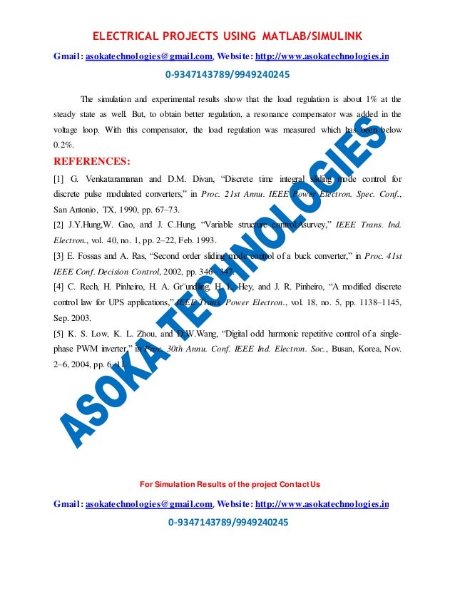 Fixed switching frequency sliding mode control for single phase unipolar inverters