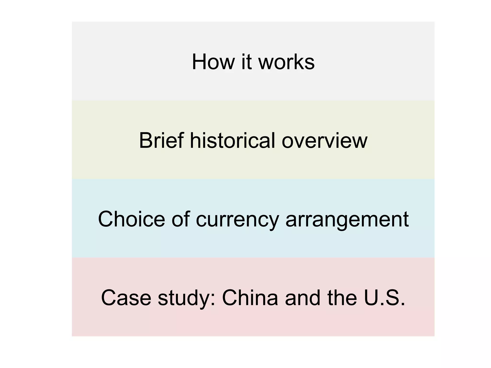 Fixed versus flexible exchange rate arrangements | PPTX
