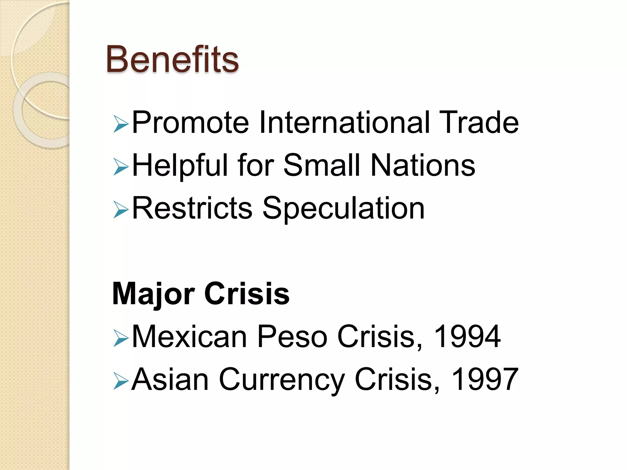 Fixed vs floating exchange rate system | PPTX Fixed vs floating exchange rate system | PPTX