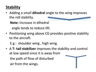 Fixed wing aircrafts | PPTX