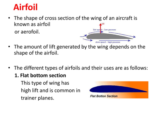 Fixed wing aircrafts