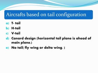 Fixed wing aircrafts power point presentation | PPTX