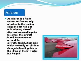 Fixed wing aircrafts power point presentation | PPTX