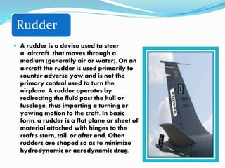 Fixed wing aircrafts power point presentation | PPTX