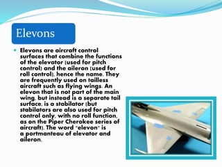 Fixed wing aircrafts power point presentation | PPTX