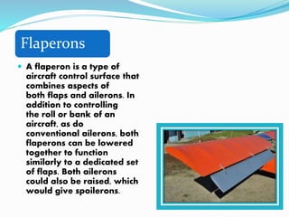 Fixed wing aircrafts power point presentation | PPTX