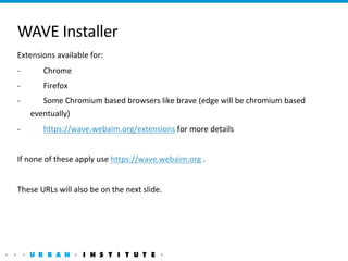 Fix The Future - Accessibility Testing Using Wave | PDF