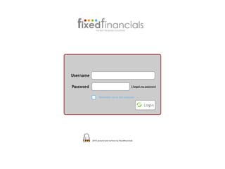 Fix Fin Applicatie | PPT
