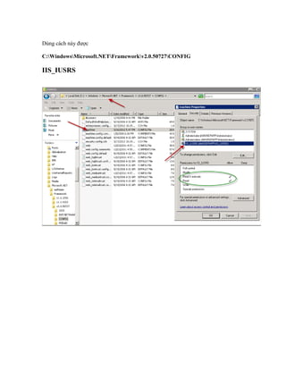 Fix iis bug 503 by hungnc | PDF