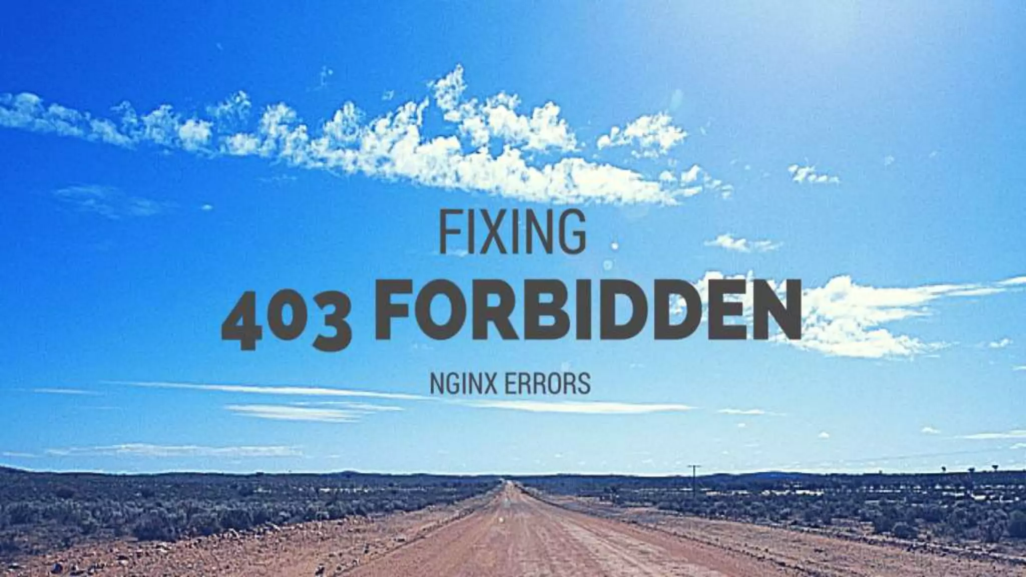 Fixing 403 Forbidden Nginx Errors | PPT