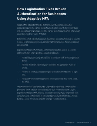 Securing User Access: Fixing Broken Authentication Through MFA | PDF