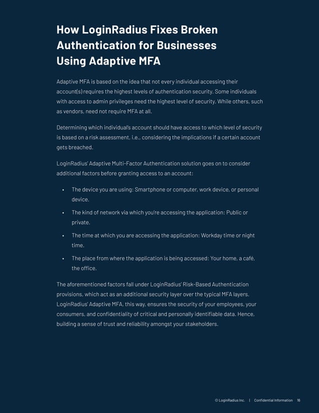 Securing User Access: Fixing Broken Authentication Through MFA | PDF Securing User Access: Fixing Broken Authentication Through MFA | PDF