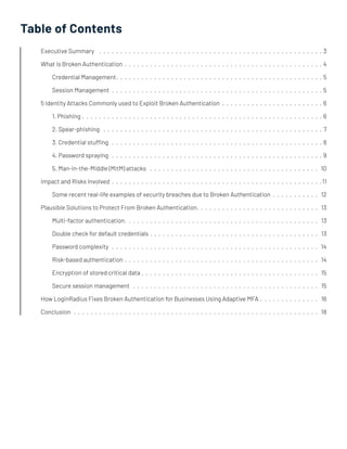 Securing User Access: Fixing Broken Authentication Through MFA | PDF