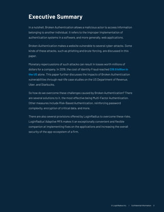 Securing User Access: Fixing Broken Authentication Through MFA | PDF