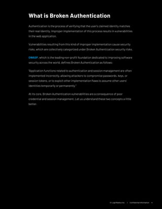 Enhancing Security with LoginRadius Adaptive MFA for Broken Authentication | PDF