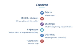 Fixing Feedback: The case for using rubrics | PDF