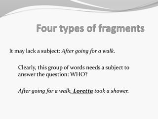 Fixingfragments | PPT