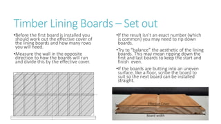 Fixing linings | PPTX