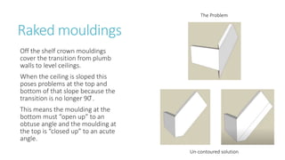 Fixing mouldings Powerpoint | PPTX