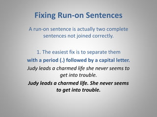 Fixingrun ons | PPT