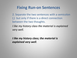 Fixingrun ons | PPT