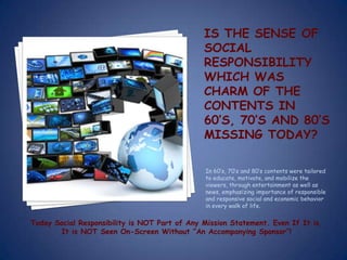 Fixing the fix point charts of tv channels | PPTX