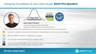 Fixing the Foundations of Your Lean House in an Uncertain Economy | PPTX