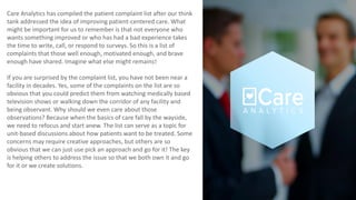 Fixing the most common patient complaints | PDF