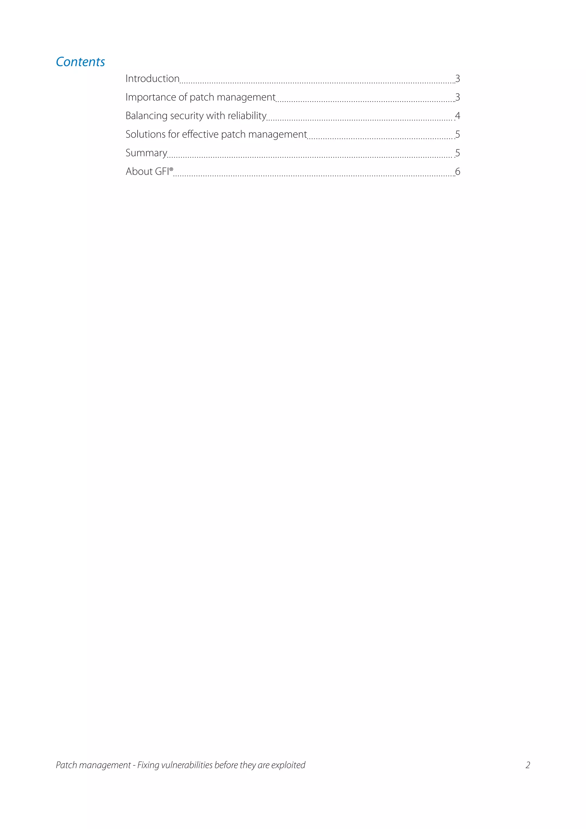 Patch management | PDF