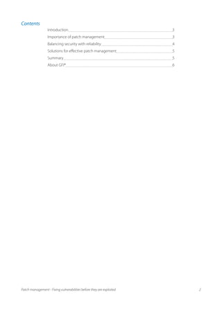 Patch management | PDF