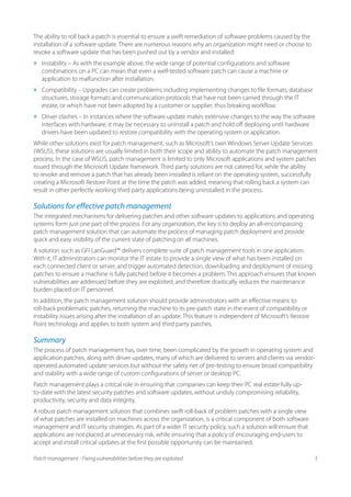 Patch management | PDF