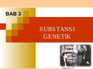 SUBSTANSI GENETIKA | PPT