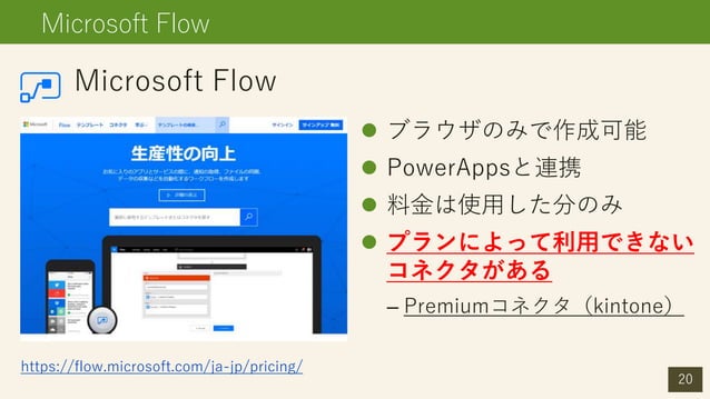 はじめよう！PowerAppsキホンのキ kintone × Microsoft Flow / Logic Appsの話 | PPT | Free Download