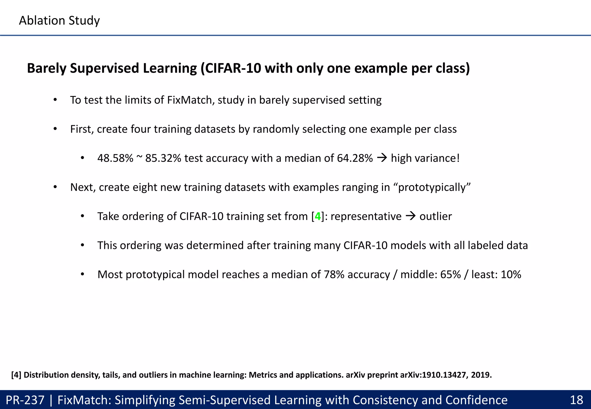 FixMatch:simplifying semi supervised learning with consistency and confidence | PPT