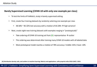 FixMatch:simplifying semi supervised learning with consistency and confidence | PPT