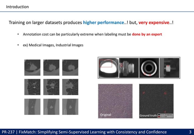 FixMatch:simplifying semi supervised learning with consistency and confidence | PPT