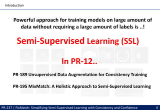 FixMatch:simplifying semi supervised learning with consistency and confidence | PPT