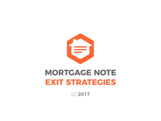 Mortgage Note Exit Strategies | PPT