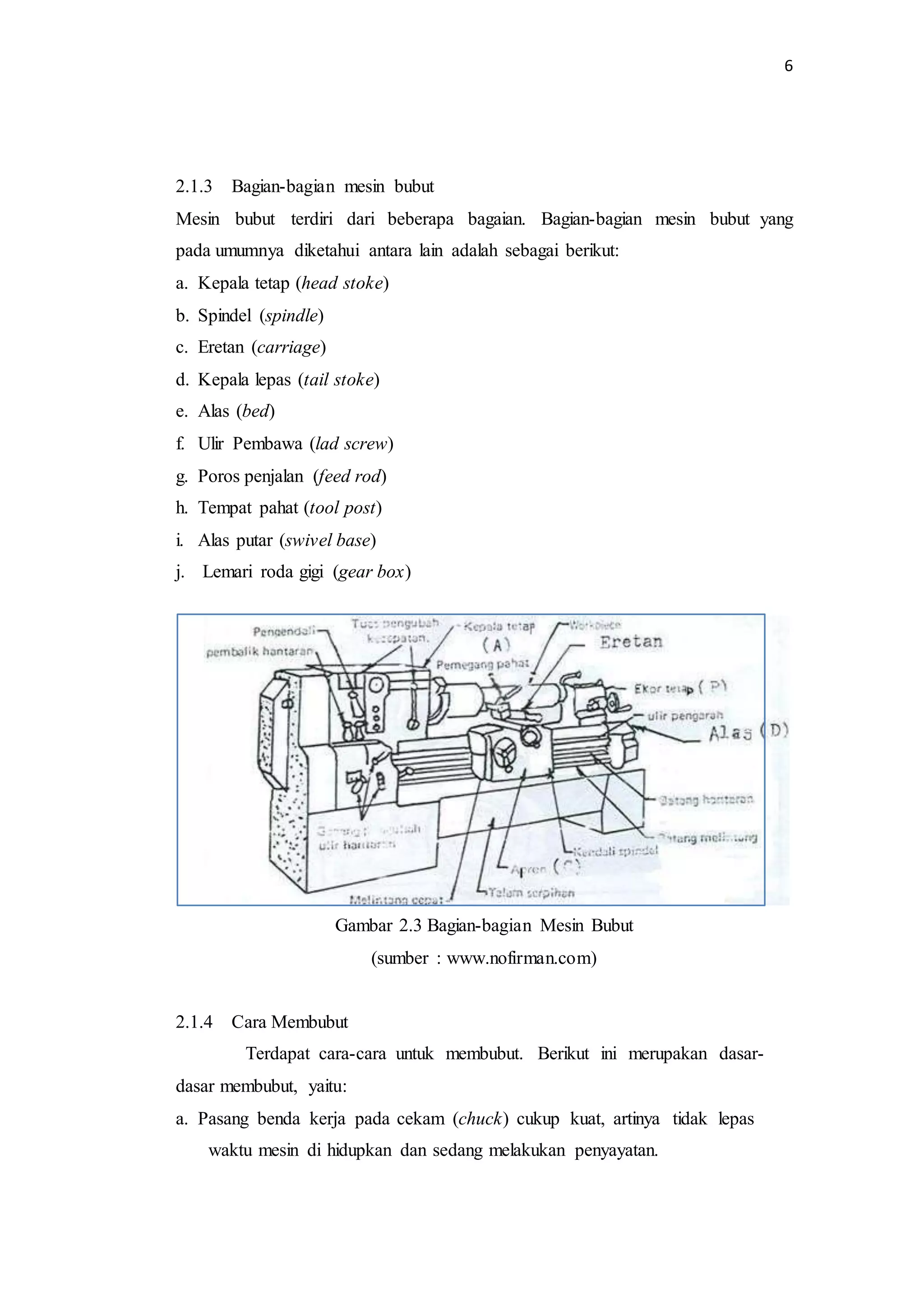 pemesinan konvensional | DOCX